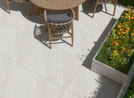 Slab Jupiter White Porcelain 600 x 900 x 20mm